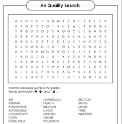 Air Quality Word Search