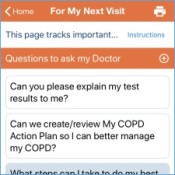 The COPD Pocket Consultnat Guide | Patient & Caregiver Track